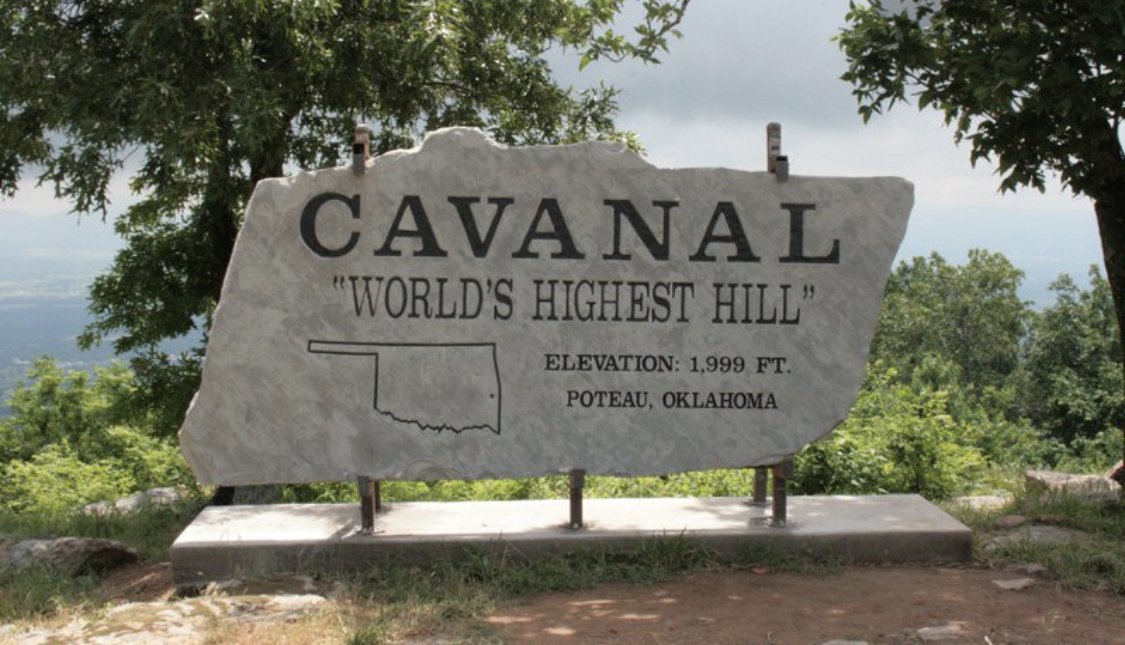 Cavanal Hill: The World's Highest Hill